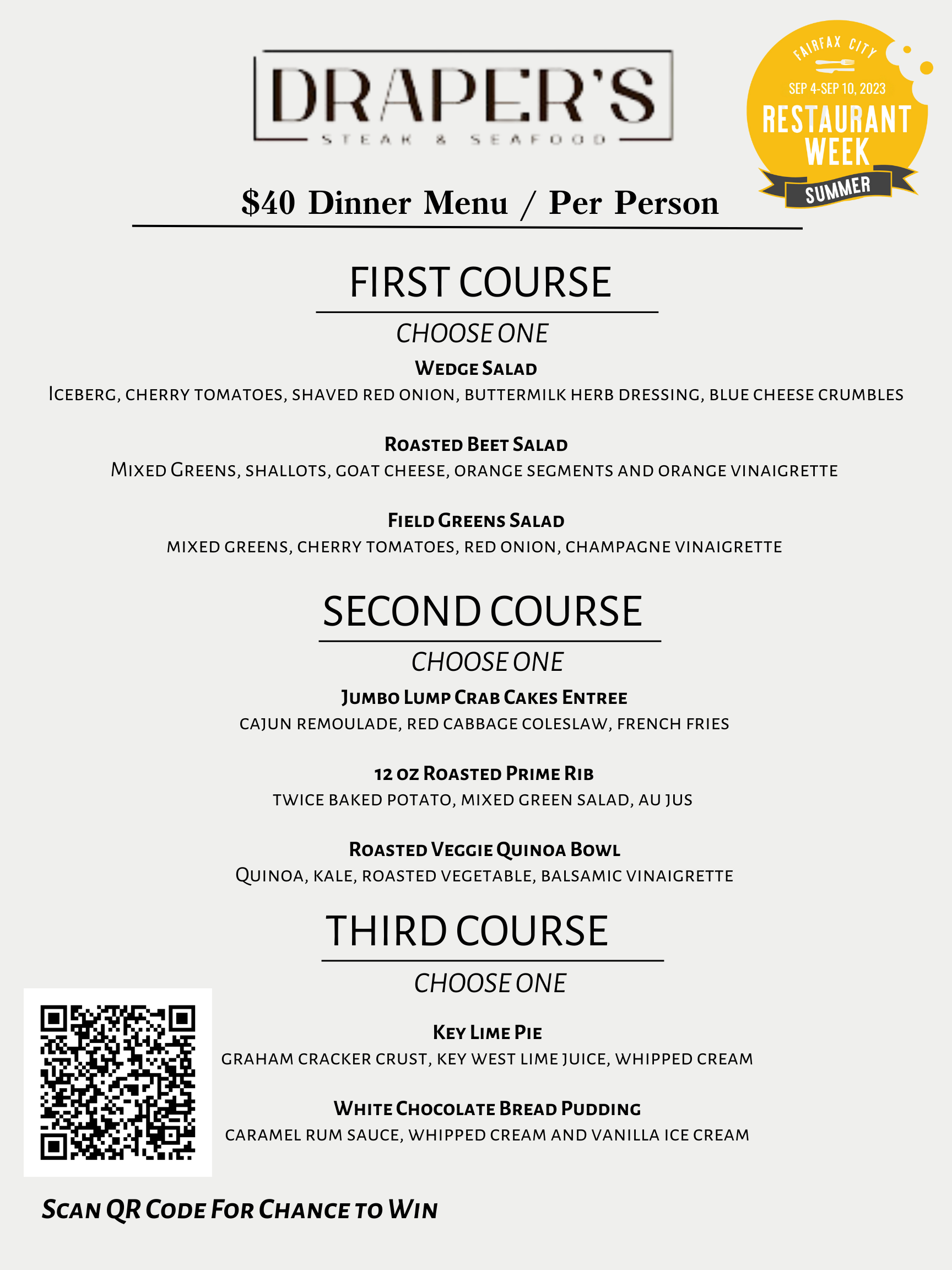 Past Participating Restaurants | Fcrestaurantweek