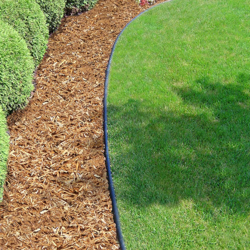 Black Diamond P.V.C. Lawn Edging (20' Length plus accessories ...