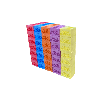 Starter Mixed Block Set | Aqua Blocks