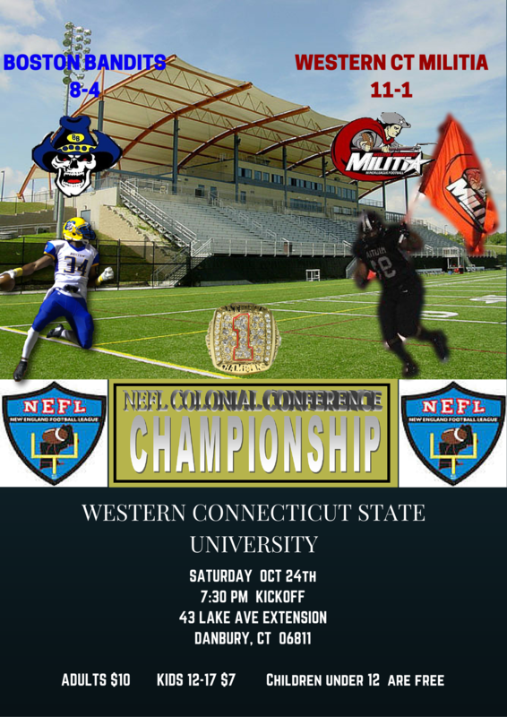 WestConn will Host NEFL Colonial Conference Championship