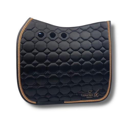 Black Rose Gold Dressage | Luxurian Equestrian