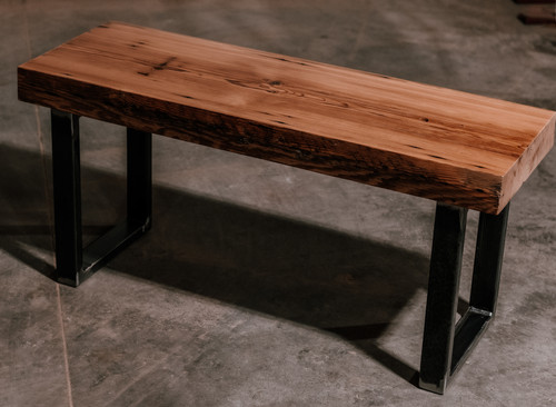 Old Growth Douglas Fir Bench | Brad Statz Customs