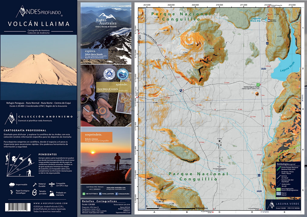 Volcan Llaima | Cartografía de Aventura - Chile
