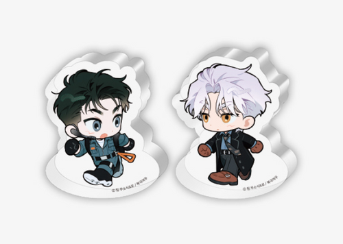 [PRE-ORDER] Off Track Manhwa Merch - Mini Acrylic Block | Dearsky10