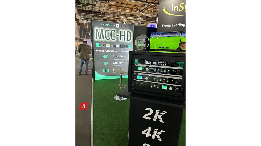 InSync Technology’s MCC-HD Wins Best of Show Award at IBC 2023