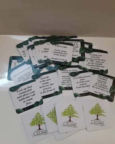 Cedar Echoes of Encouragement Cards | Cedar Connections