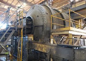 copper mining process plant