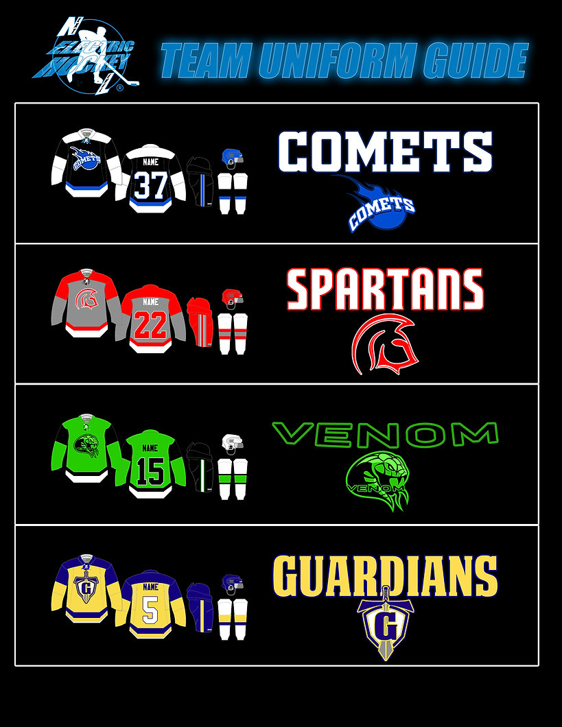 TEAM UNIFORM GUIDE | NEXTLEVELAUTHENTICS