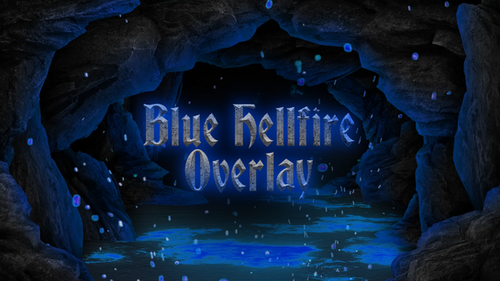 "Hellfire" Blue Overlay | ThePolishApple.com