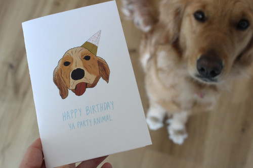 Party Animal Card | Chelsea Azarcon