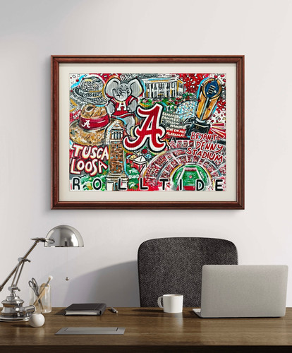 Bama Fine Art Print | CustomArt by NatCoop