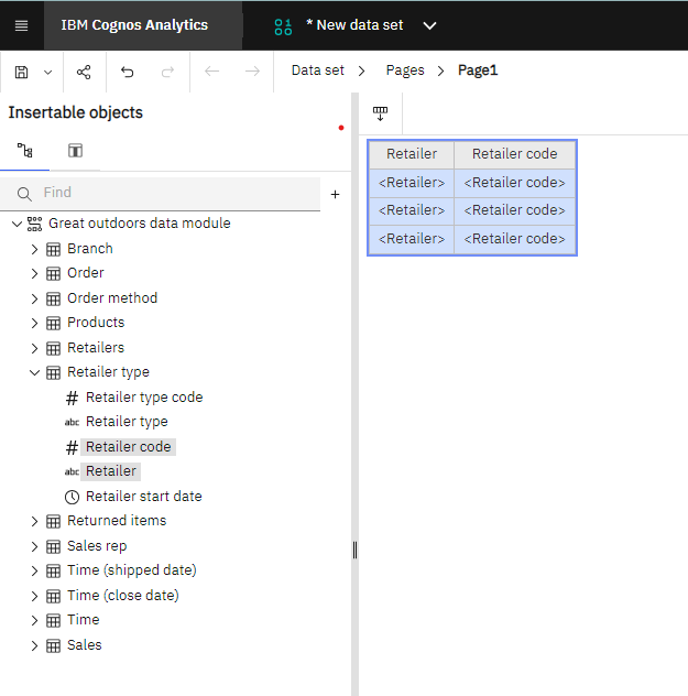 How to change the query for Cognos Analytics Data Set? How to change the query for Cognos Analytics Data Set?
