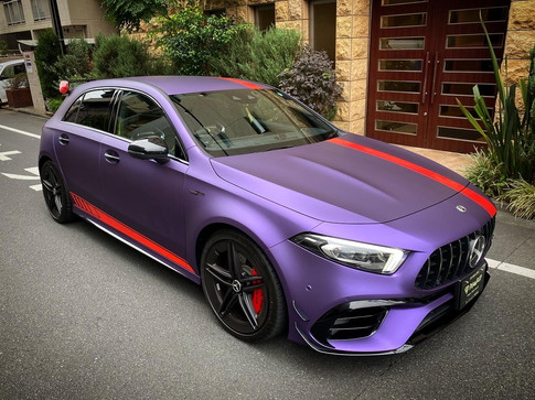 A45s Matte Purple