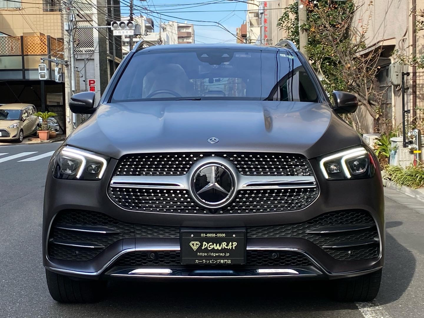 GLE400d Satin Dark Grey