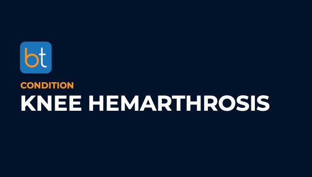 Knee Hemarthrosis Podcasts
