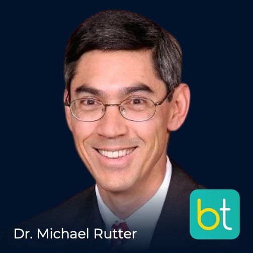 Dr. Michael Rutter on the BackTable Innovation Podcast