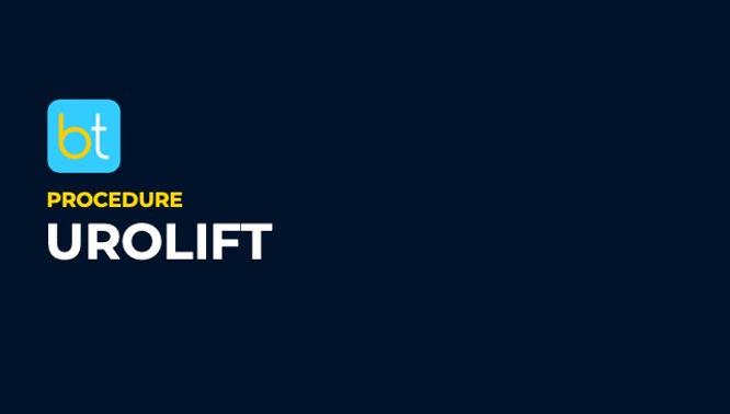 Urolift Procedure Prep Backtable Urology