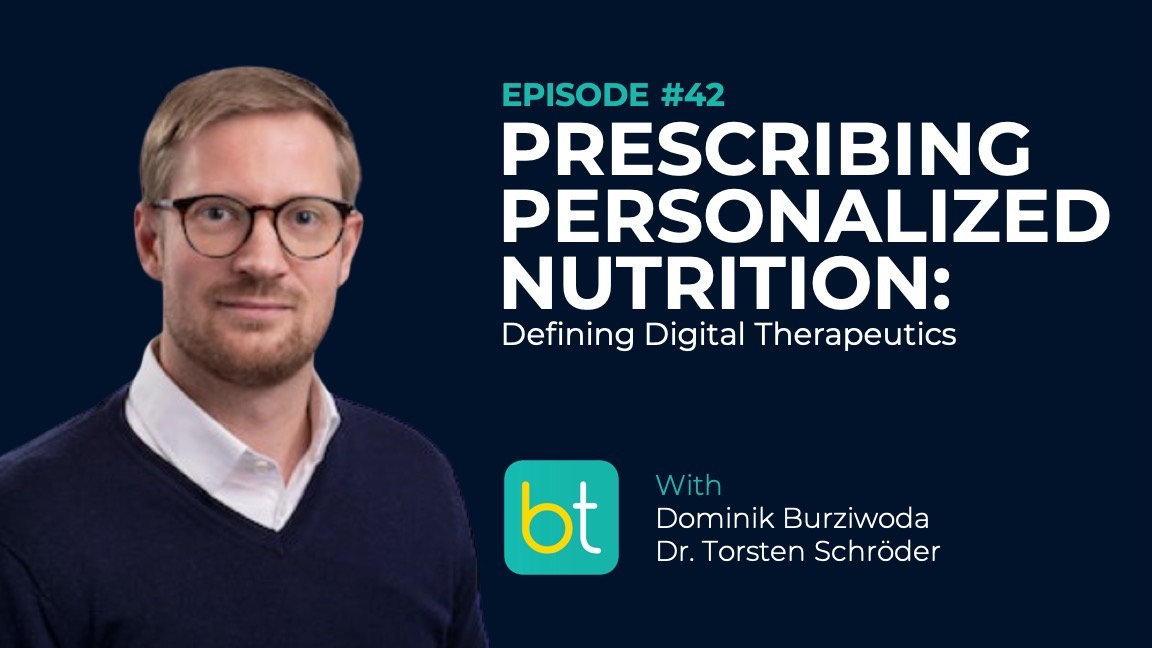 Prescribing Personalized Nutrition: Defining Digital Therapeutics ...
