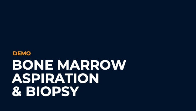 Arrow OnControl Bone Marrow Aspiration & Biopsy | BackTable Demo