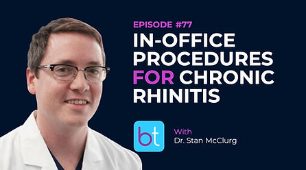 BackTable ENT Podcast: the Podcast for Practicing Otolaryngologists