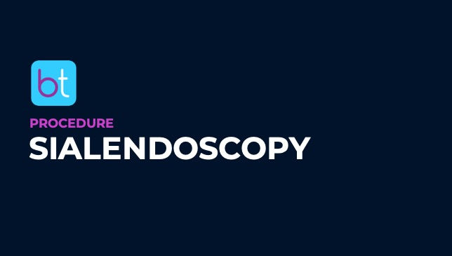 Sialendoscopy Procedure Prep | BackTable ENT