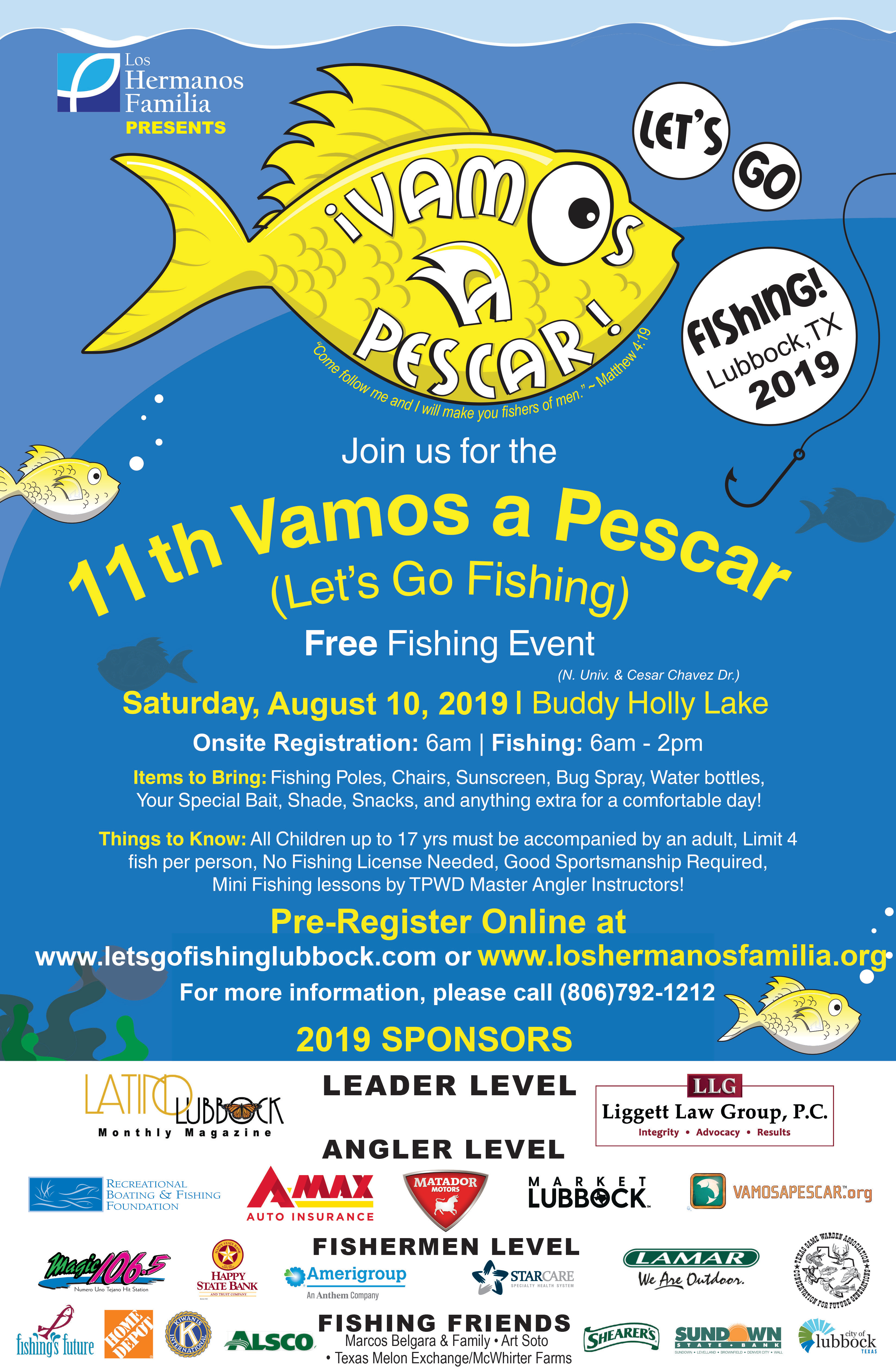 Vamos a Pescar, Let's Go Fishing | loshermanosfamilia