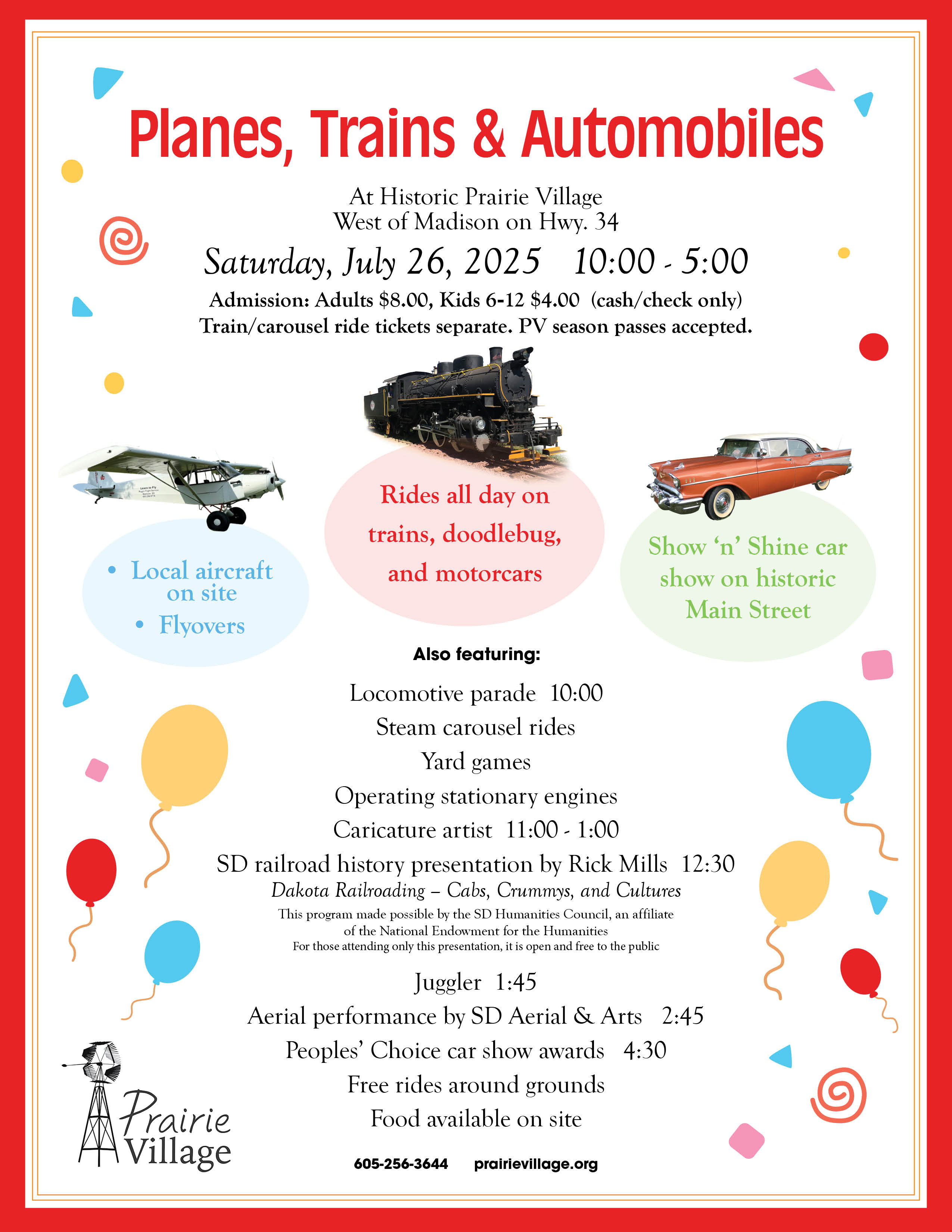 Planes, Trains, and Automobiles! | SDSRM website