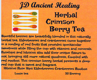 Crimson Berry Tea | The Magic Soul