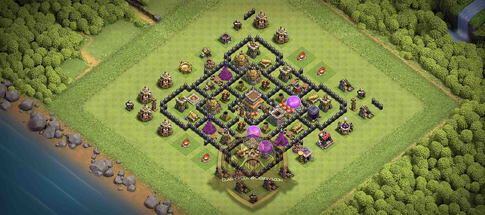 Strong TH8 Trophy/Farm Base Layout