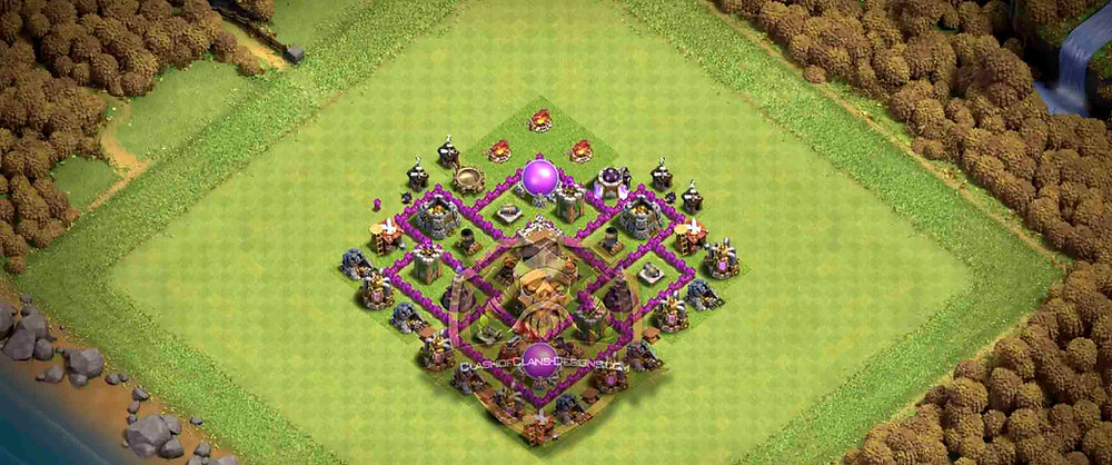 Th6 Farm/Trophy Base Layout