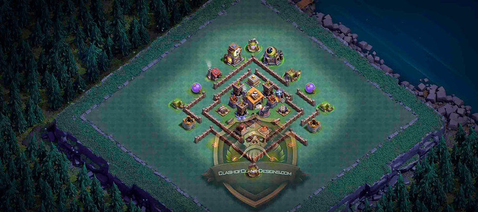 Amazing BH6 Base Layout Link 2023 in Clash of Clans