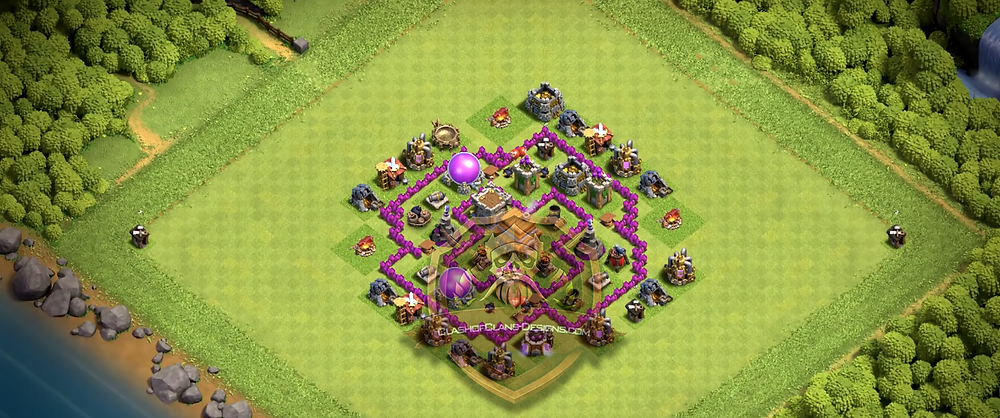 TH6 Base Defense Layout