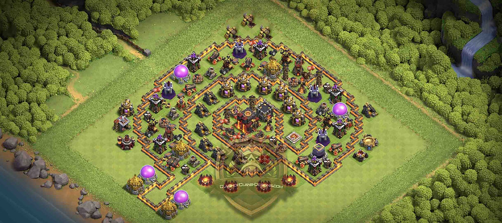 Ring TH10 War/Trophy Base Layout