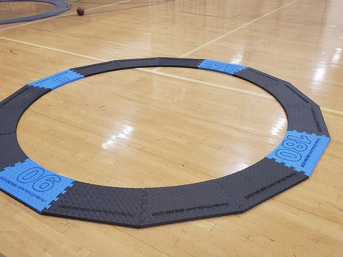 PREMIUM Porta-Circle 1" Thick Portable Shot Put/Hammer/Weight Circle ...