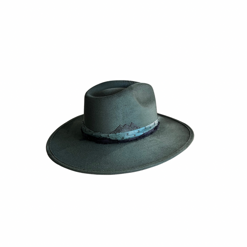Suede Flat Brim | Gem Hats