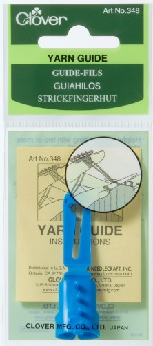 Clover Yarn Guide, knitting guide, thimble, colourwork tool, small | mysite
