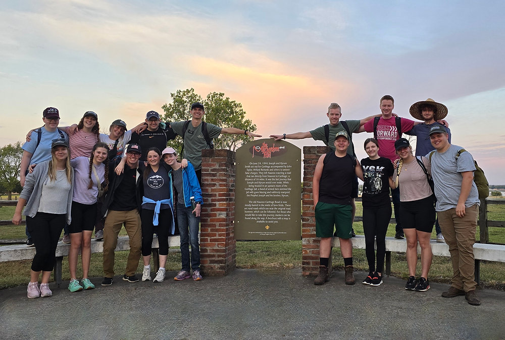 The Carthage Walk - Take Two! The Nauvoo Discovery Program does it again.