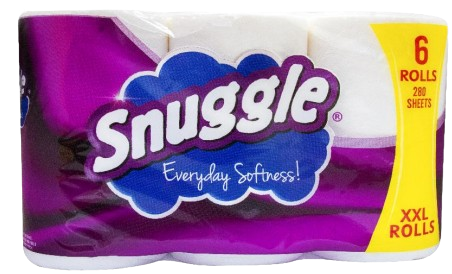 Snuggle - 6 pack Roll Bathroom Tissue | JohnDickinson