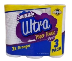 Snuggle - Triple Pack Ultra Roll Hand Towel 75 Sheets | JohnDickinson