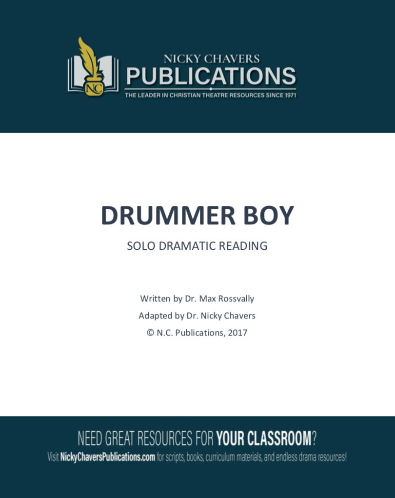 Drummer Boy Solo Reading | NC Publications