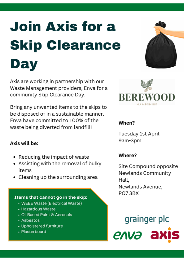 Skip Clearance Day | NewlandsCommunityGrp