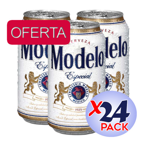 Cerbeza Modelo Lata 340ml 24 Pack | cavaortizvera