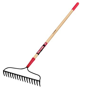 Truper Bow Rake 16 Tines | Mulch2go -Bulk Mulch