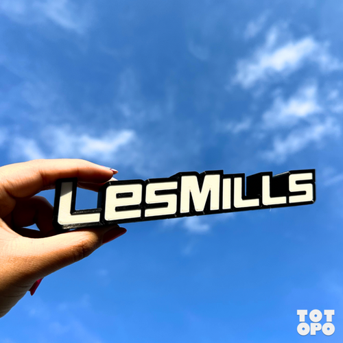 LOGO LES MILLS | IMPRESIÓN 3D | TOTOPO