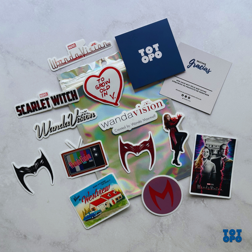12x | Stickers Wanda Vision | TOTOPO