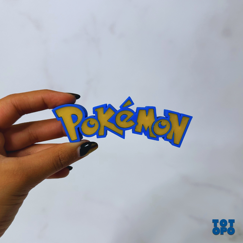 LETRERO POKÉMON | IMPRESIÓN 3D | TOTOPO