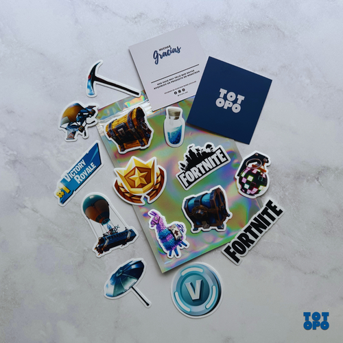 14x | Stickers FORTNITE | TOTOPO