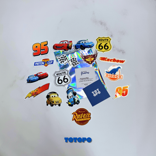 CARS | 16X stickers | TOTOPO