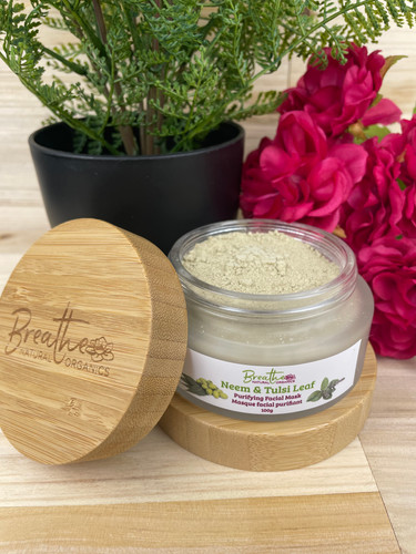 Neem & Tulsi Leaf Ayurvedic Purifying Facial Mask | Breathe Europe