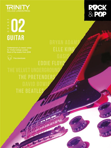 TRINITY ROCK & POP GUITAR GRADE 2 | Spider Music Ltd